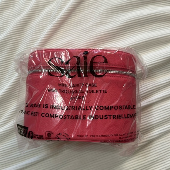 Saie | Bags | Saie Fuchsia Mini Vanity Case | Poshmark